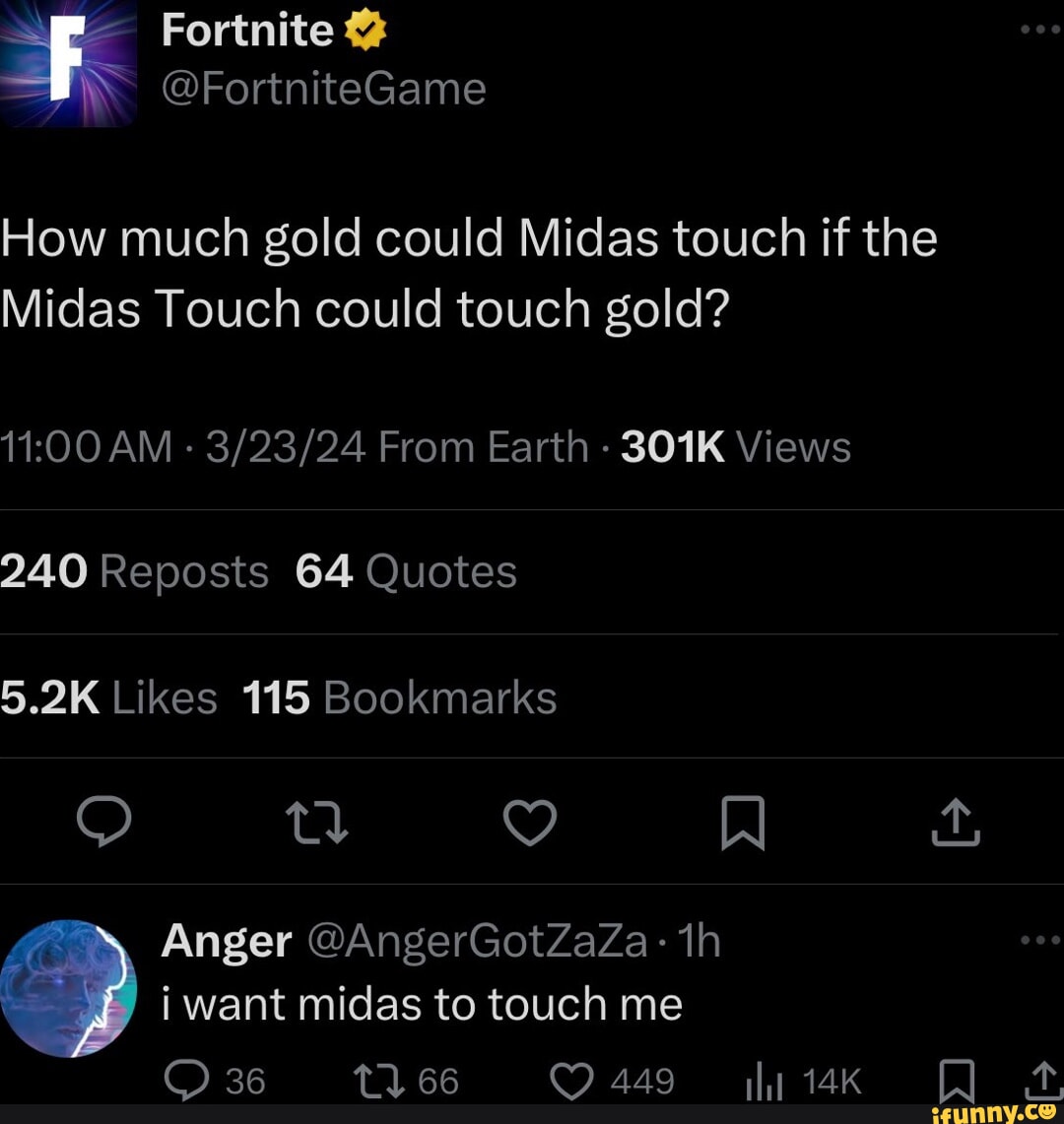 Midas memes. Best Collection of funny Midas pictures on iFunny