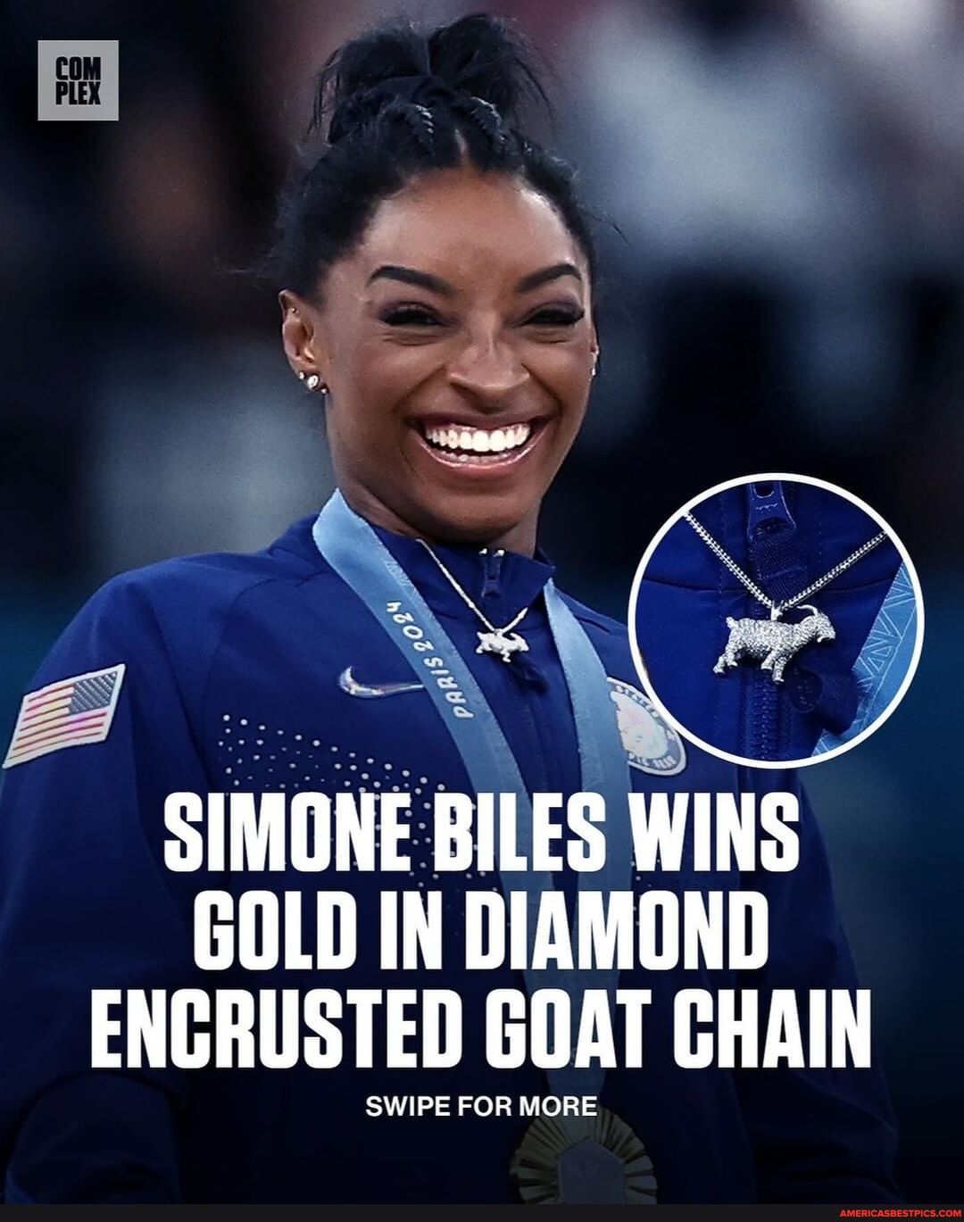 CERTIFIED GOAT 🐐 [ follow @complexstyle for more ] - SIMONE BILES WINS ...