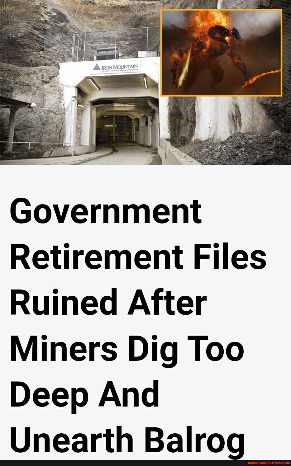 Government Retirement Files Ruined After Miners Dig Too Deep And ...