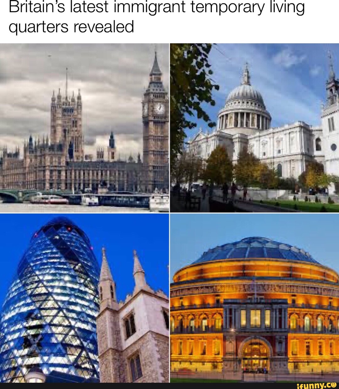 Britain's latest Immigrant temporary living quarters revealed la - iFunny