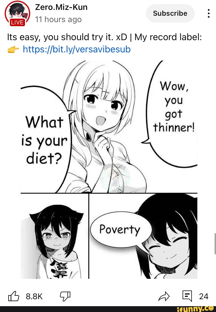 Zero Miz Kun Subscribe 11 Hours Ago Its Easy You Should Try It Xd I