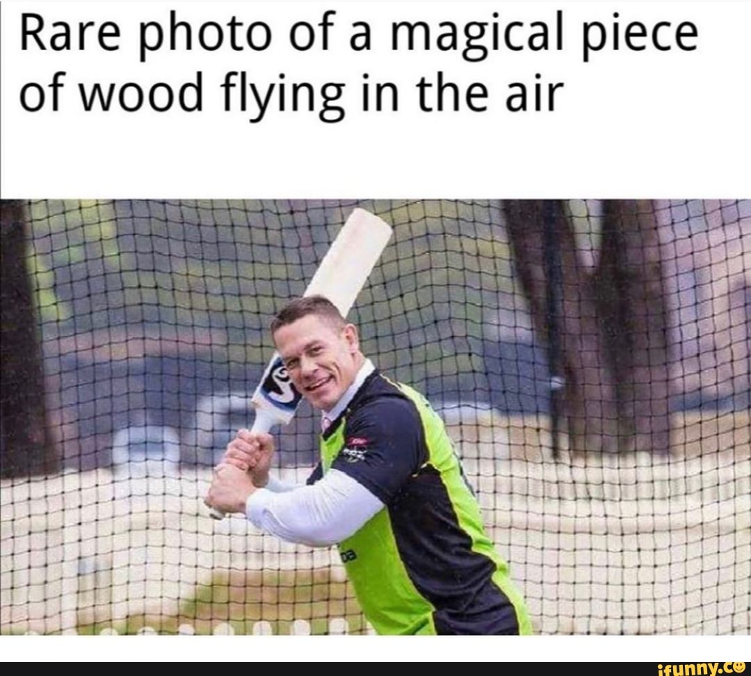 Rare photo of a magical piece of wood flying in the air ot ? - iFunny