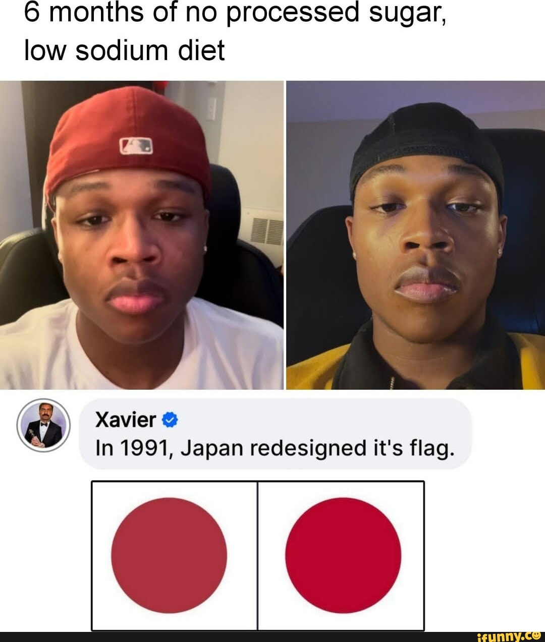 6 months of no processed sugar, low sodium diet Xavier @ In 1991, Japan ...