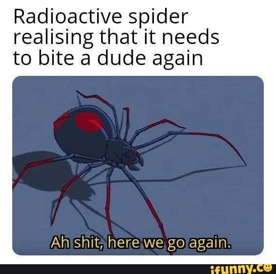 Real Radioactive Spider