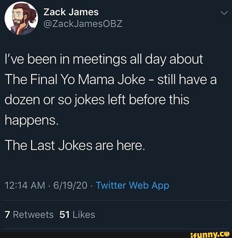 Zack James @ZackJamesOBZ I've been in meetings all day about The Final ...