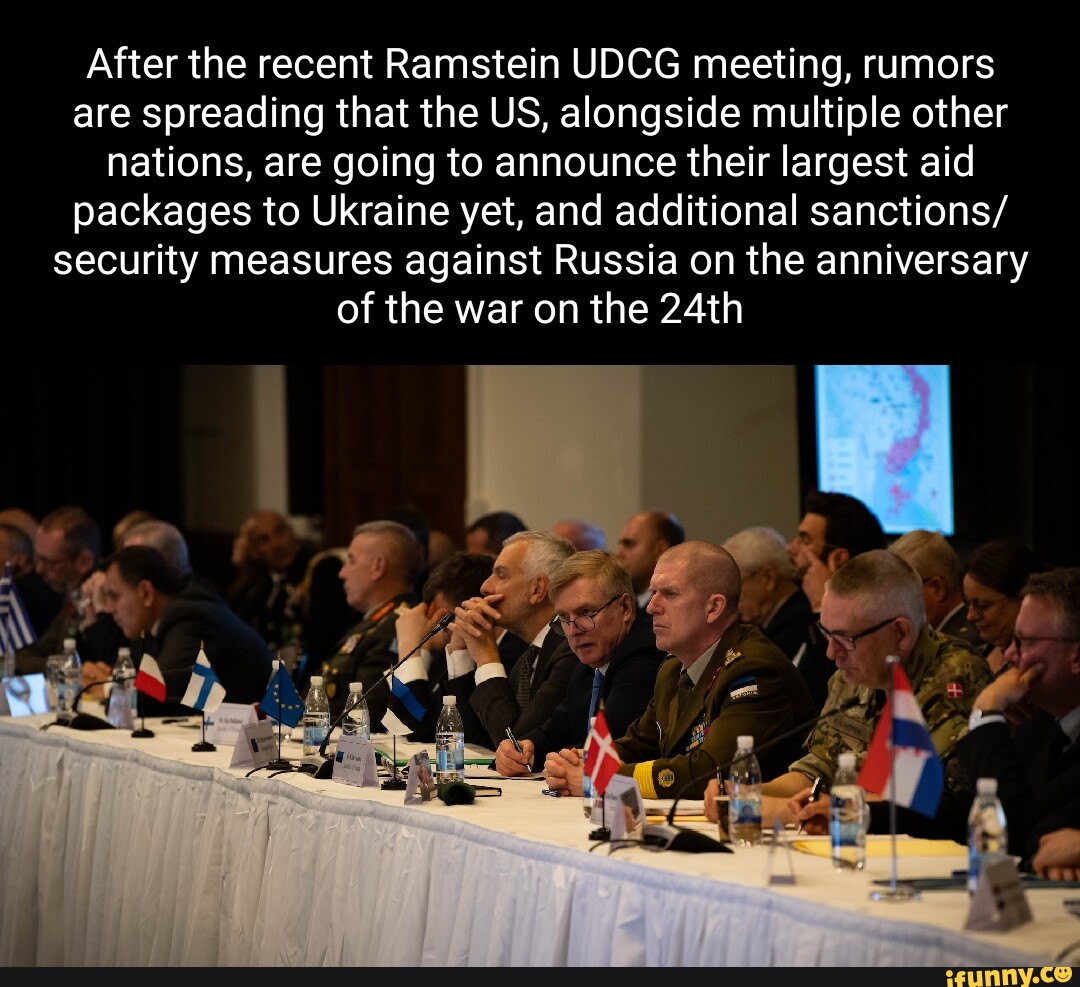After the recent Ramstein UDCG meeting, rumors are spreading that the ...
