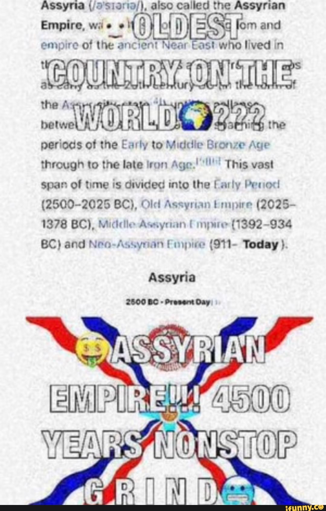 Assyrian memes. Best Collection of funny Assyrian pictures on iFunny