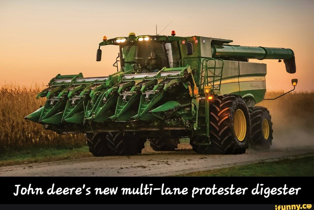 John deere's new multi-lane protester digester - John deere's new multi ...