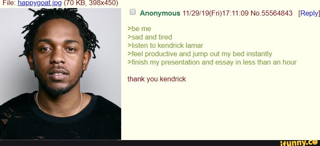 Kendrick Lamar memes memes. The best memes on iFunny