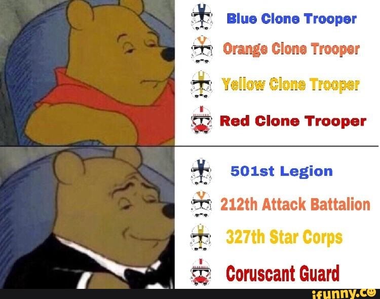 “Yª Blue clone Trooper % Orange Clone Trooper FÃ“? Red clone Trooper ...