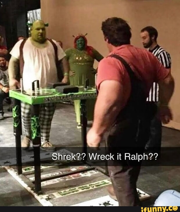 Shrek?? Wreck it Ralph?? - iFunny