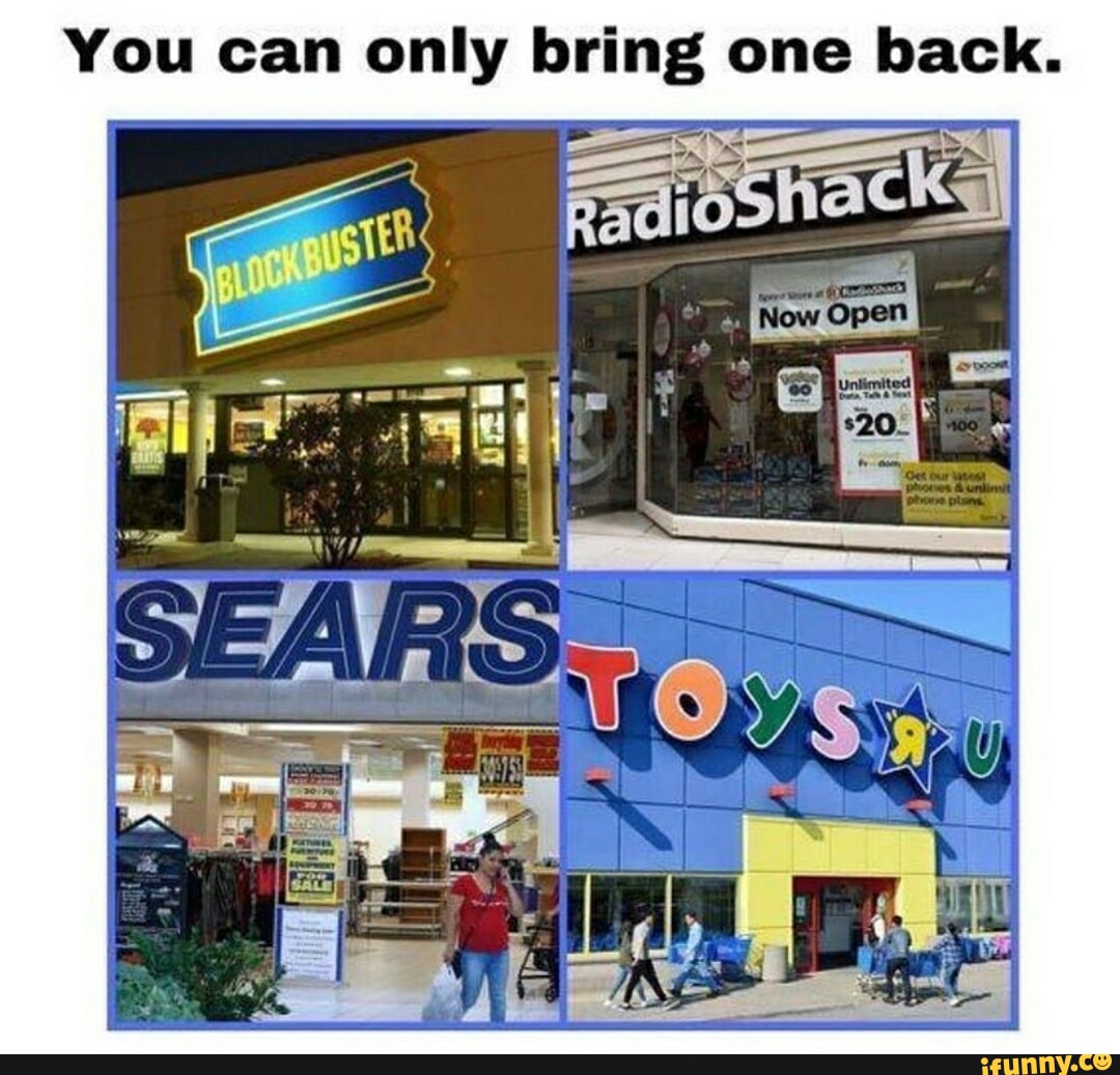 You can only bring one back. - iFunny