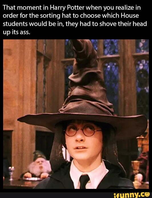 Sorting_hat memes. Best Collection of funny Sorting_hat pictures on iFunny