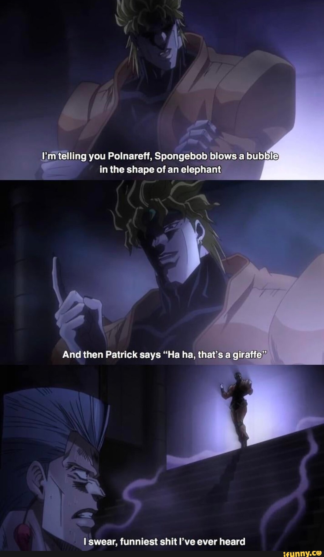 Polnareff memes. Best Collection of funny Polnareff pictures on iFunny