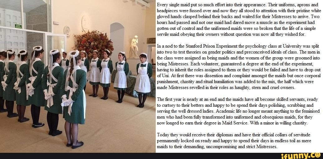 Every single maid put so much effort into their appearance. Their ...