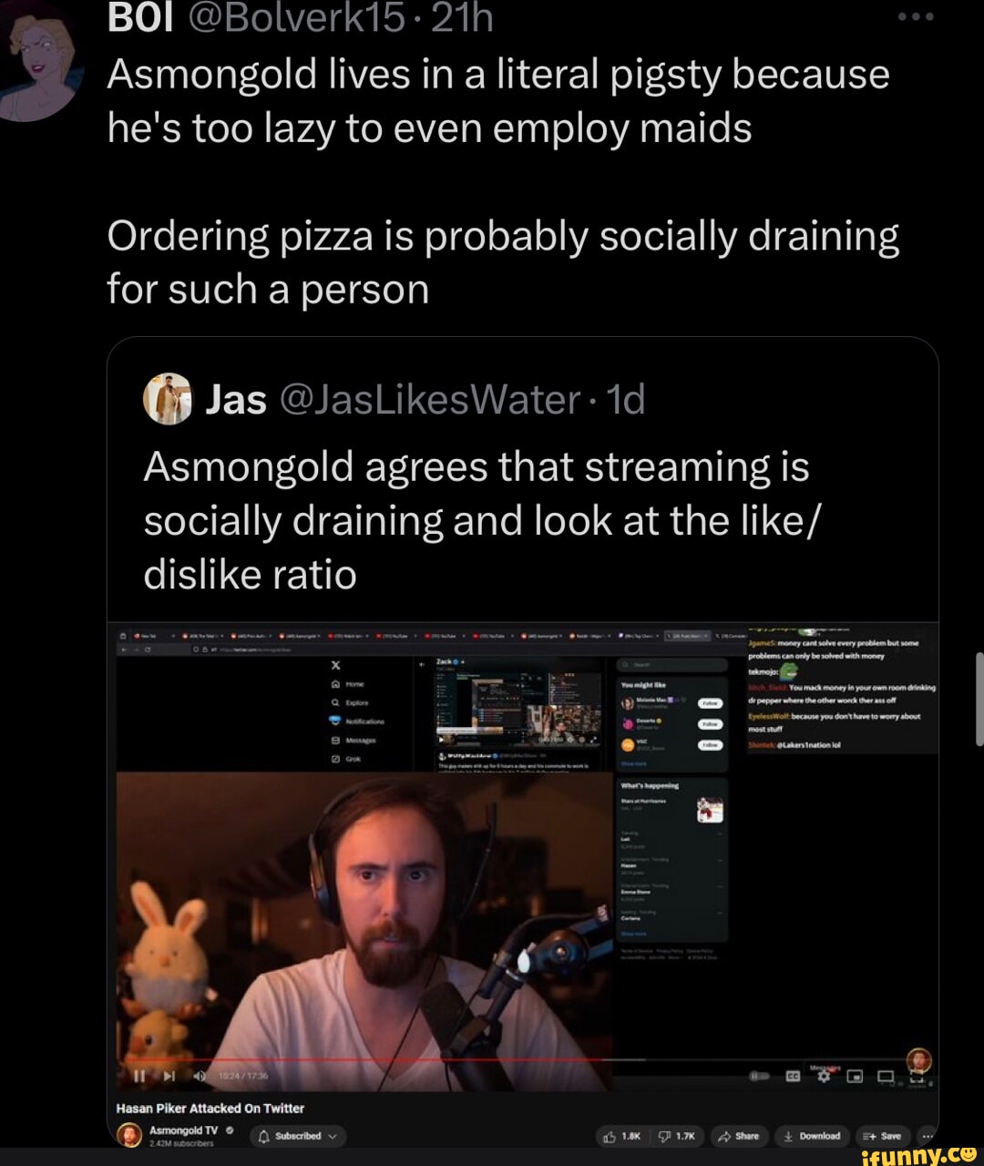 Asmongold memes. Best Collection of funny Asmongold pictures on iFunny
