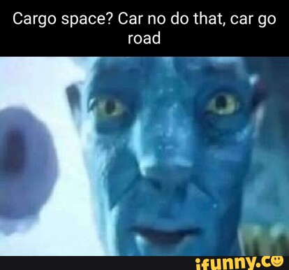 Cargo space? Car na do that, car go road - iFunny