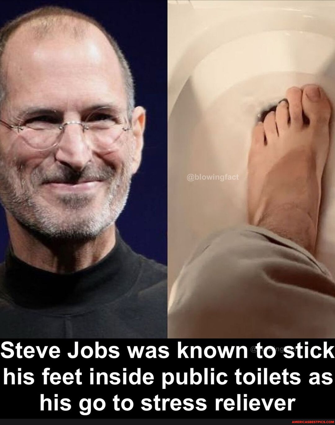 Did you know the late Steve Jobs would bathe his feet in the toilet ...