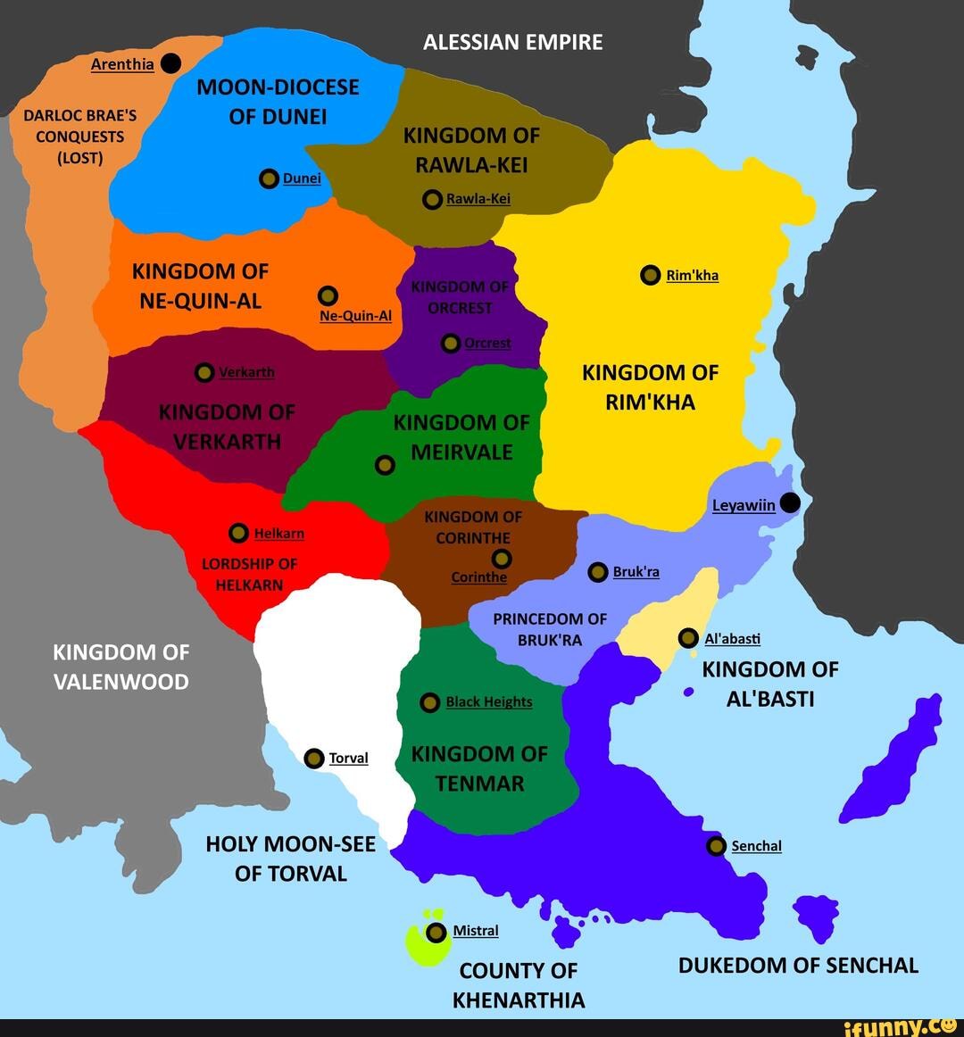 The Sixteen Kingdoms. Early 7th Century 1E. - )