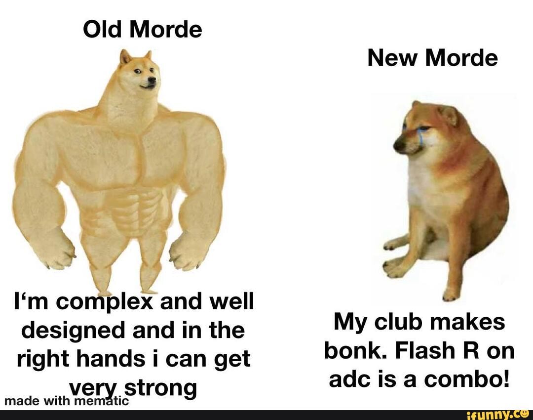 Old Morde I'm complex and well designed and in the right hands i can ...