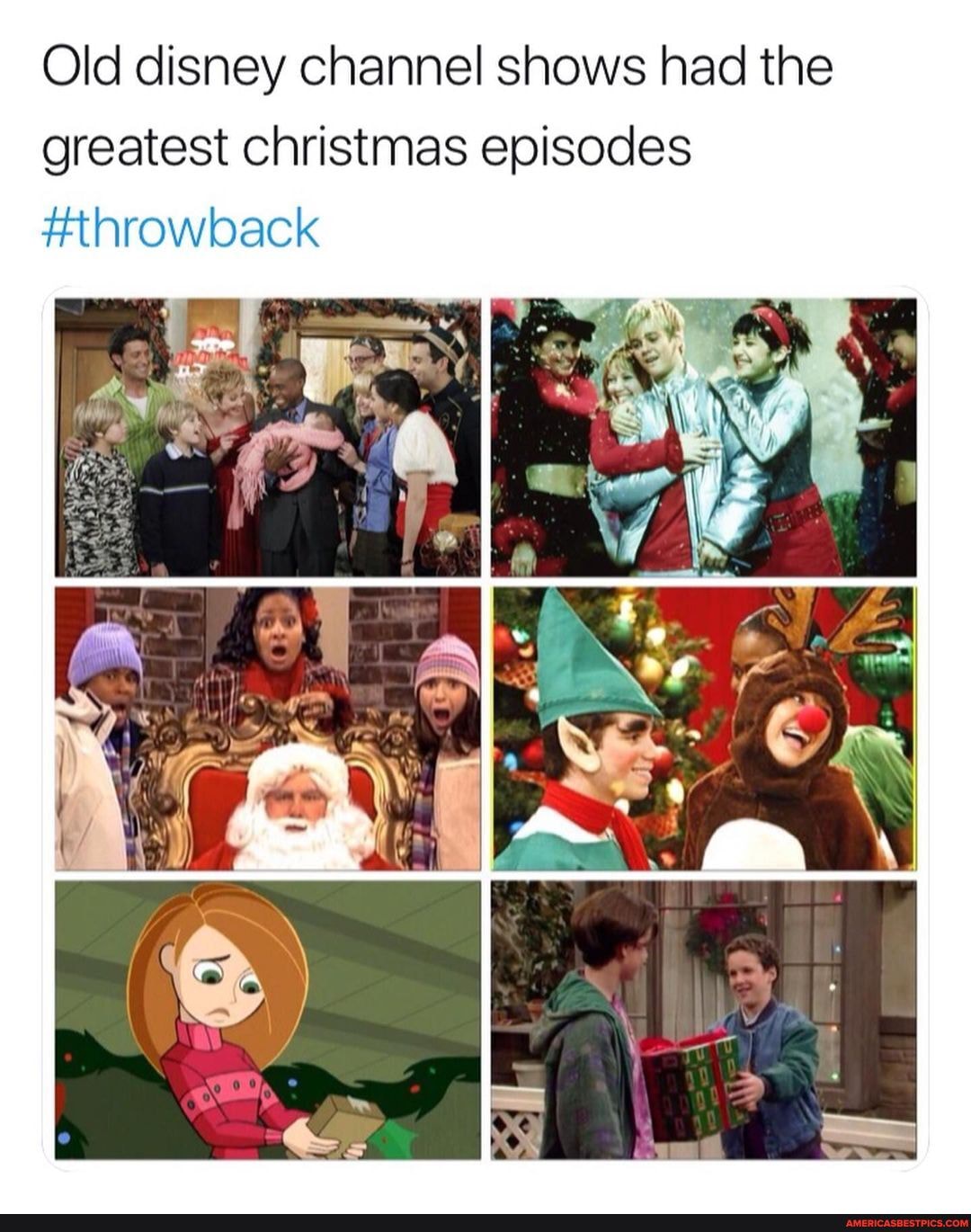 Old disney channel shows had the greatest christmas episodes #throwback ...