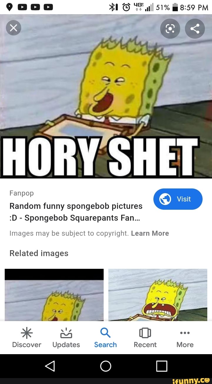 Hory Shet Spongebob