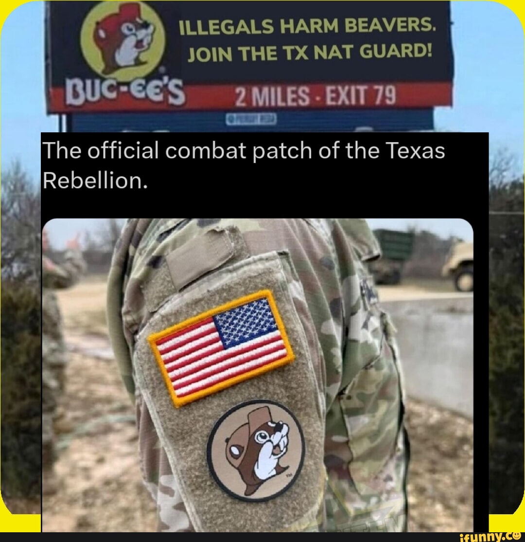 I I ILLEGALS HARM BEAVERS. JOIN THE TX NAT GUARD! fees The official ...