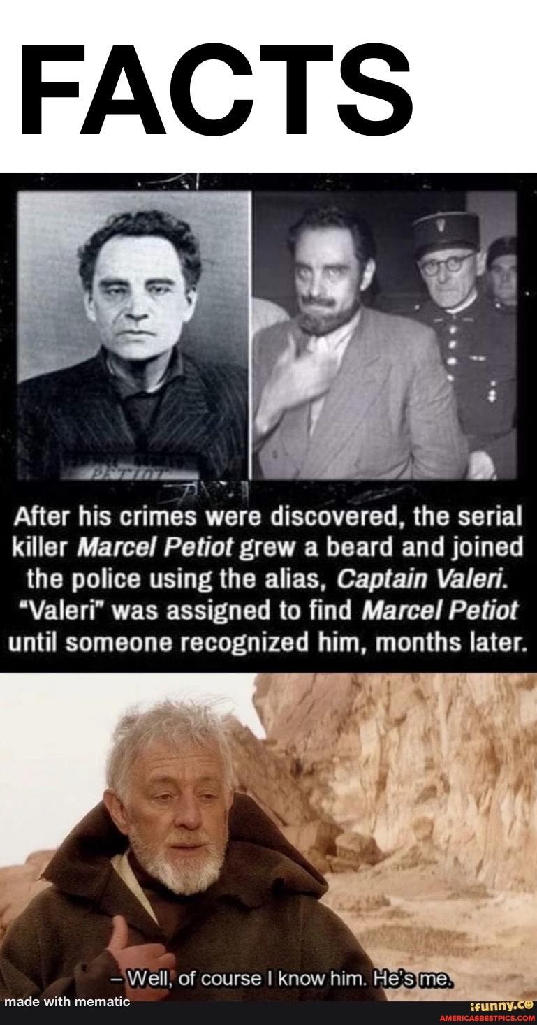 After his crimes were discovered, the serial killer Marcel Petiot grew ...