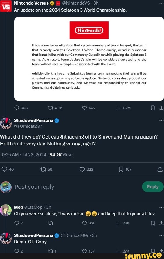 Nintendo Versus @NintendoVS An update on the 2024 Splatoon 3 World ...