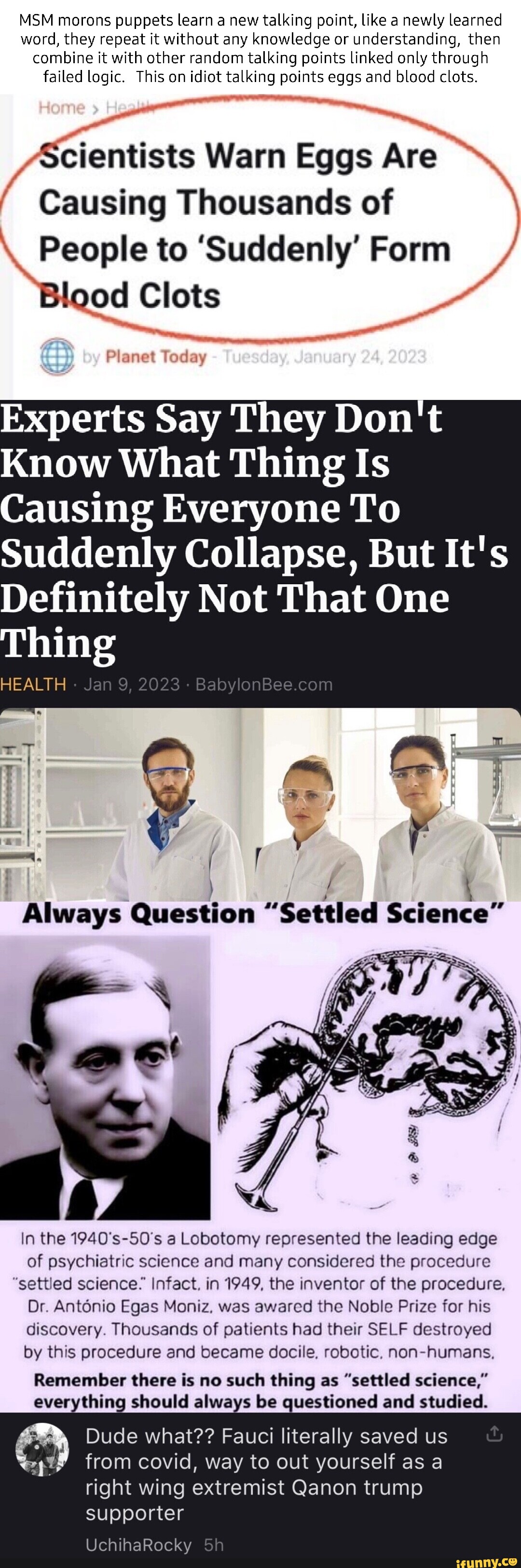 MSM morons puppets learn a new talking point, like a newly learned word ...