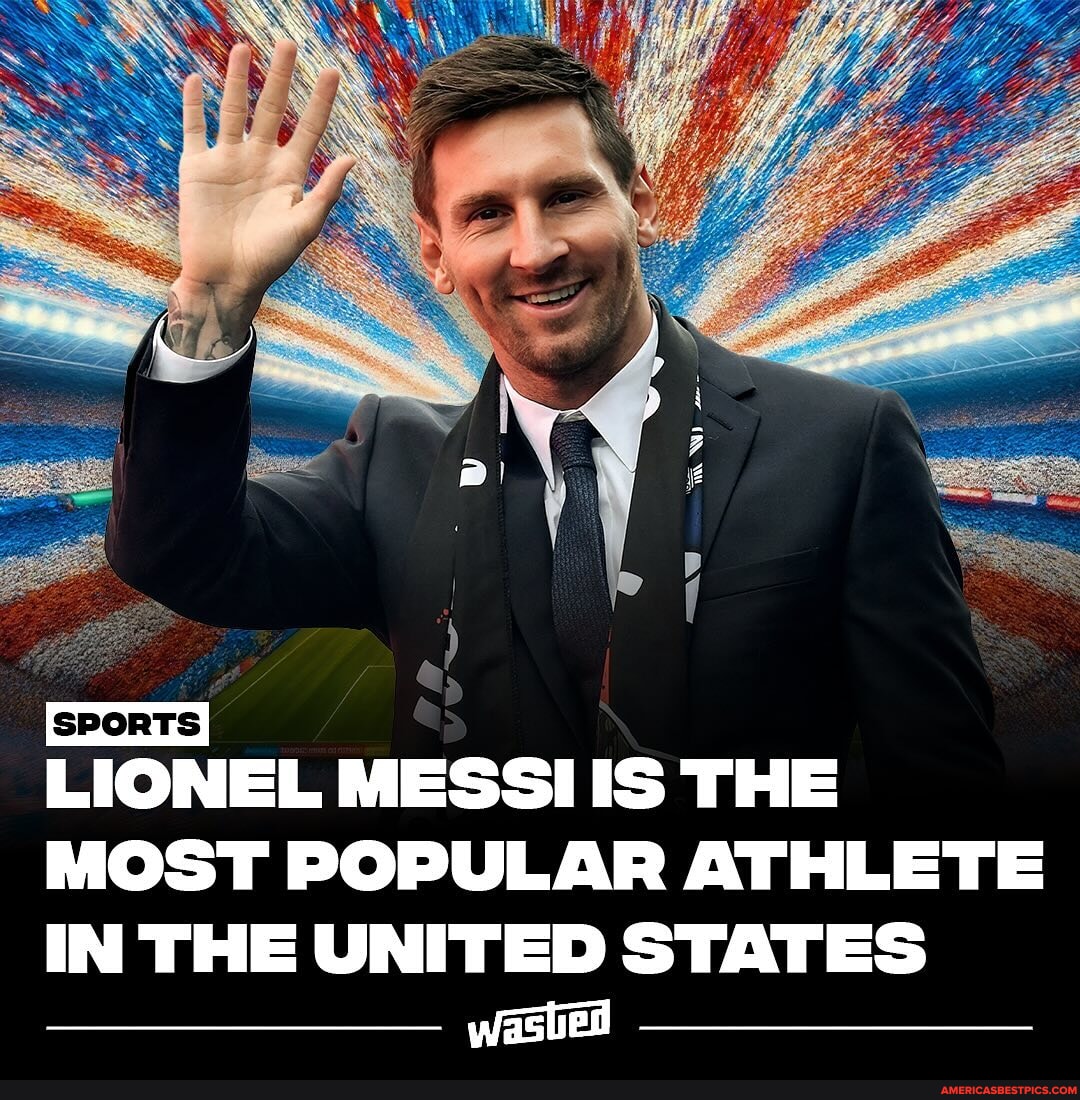 Lionel Messi has surpassed Michael Jordan as the most popular athlete ...