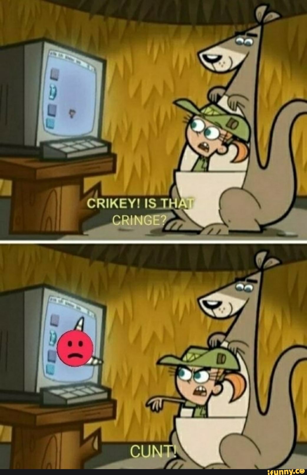 Ff CRIKEY! IS - iFunny