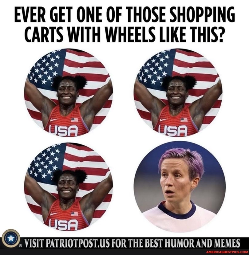 EVER GET ONE OF THOSE SHOPPING CARTS WITH WHEELS LIKE THIS? VISIT PATRIOTPOST.US FOR THE BEST ...