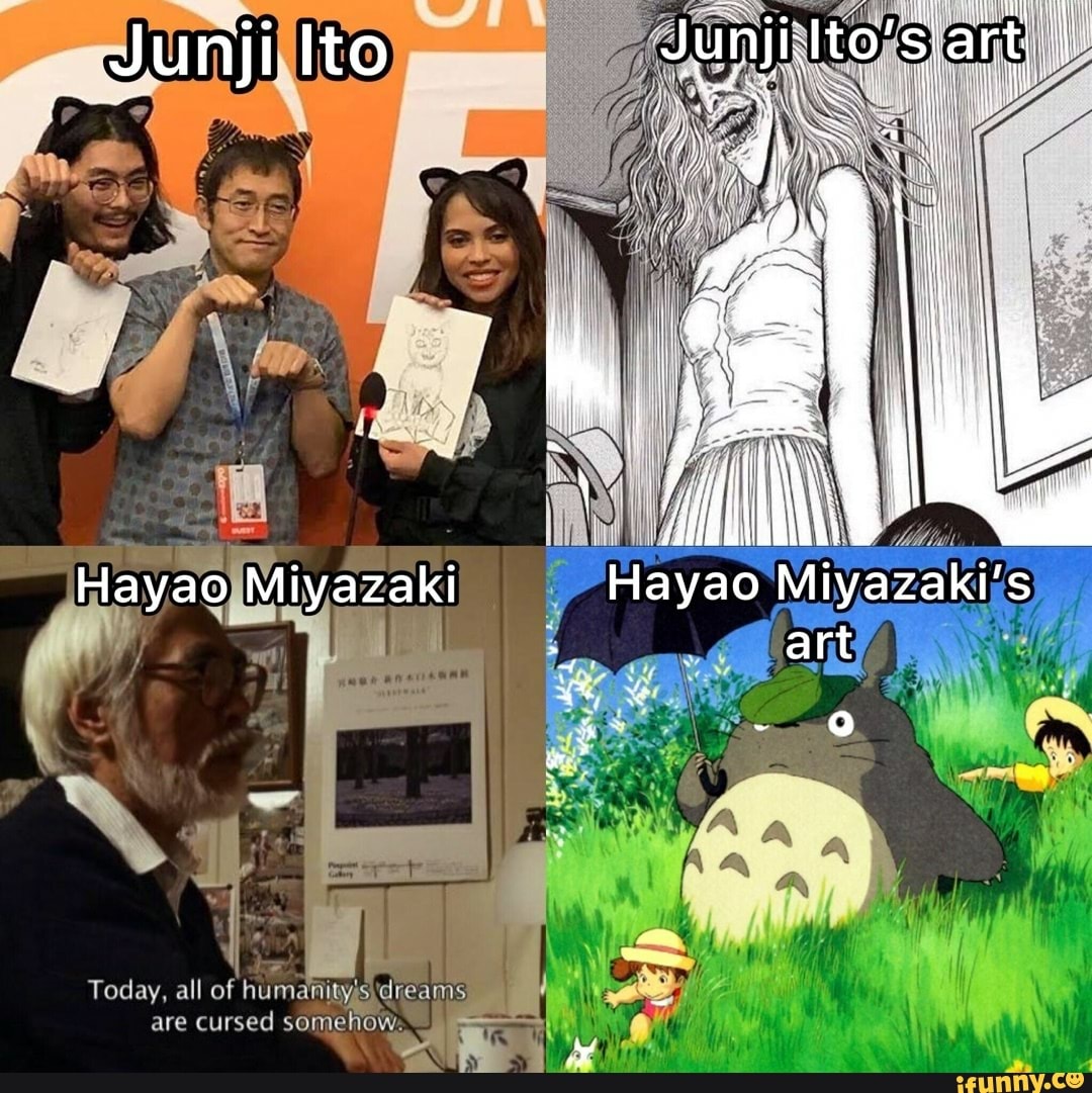 Miyazakis memes. Best Collection of funny Miyazakis pictures on iFunny