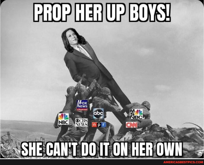 PROP HER UP BOYS! aN, SHE GAN'T DO IT ON HER OWN - America’s best pics ...