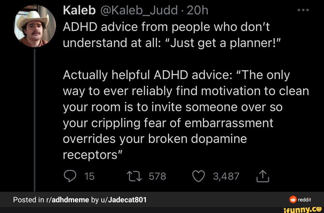 ADHD and other neurodivergent meme dump - Kaleb @Kaleb_Judd- ADHD ...