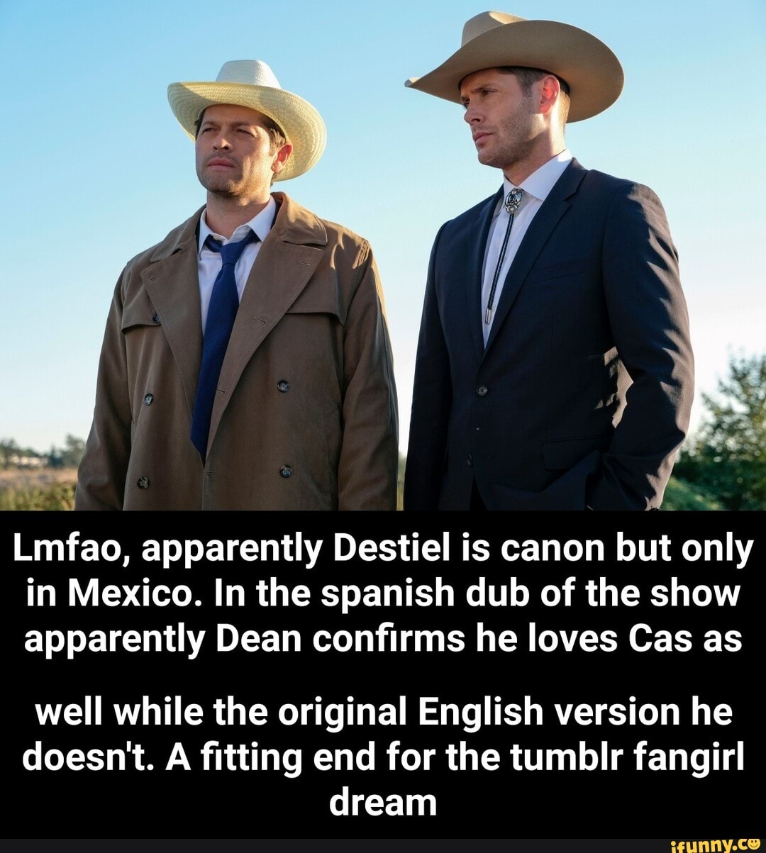 Destiel memes. Best Collection of funny Destiel pictures on iFunny