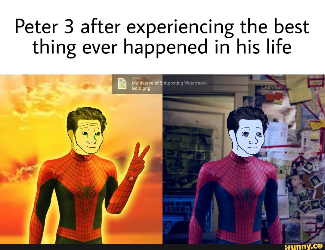 Peter 3 after experiencing the best thing ever happened in his life ...