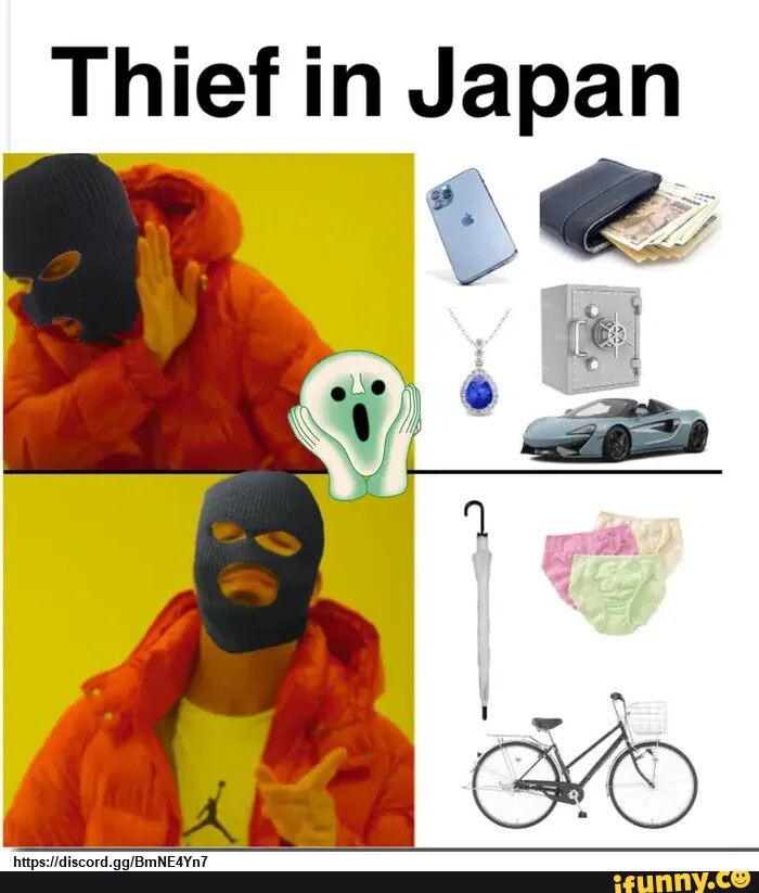Thief in Japan - iFunny