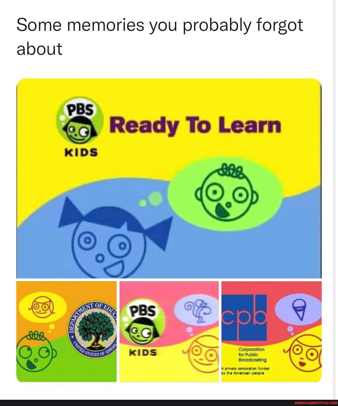 Some memories you probably forgot about Ready To Learn KIDS - America’s ...