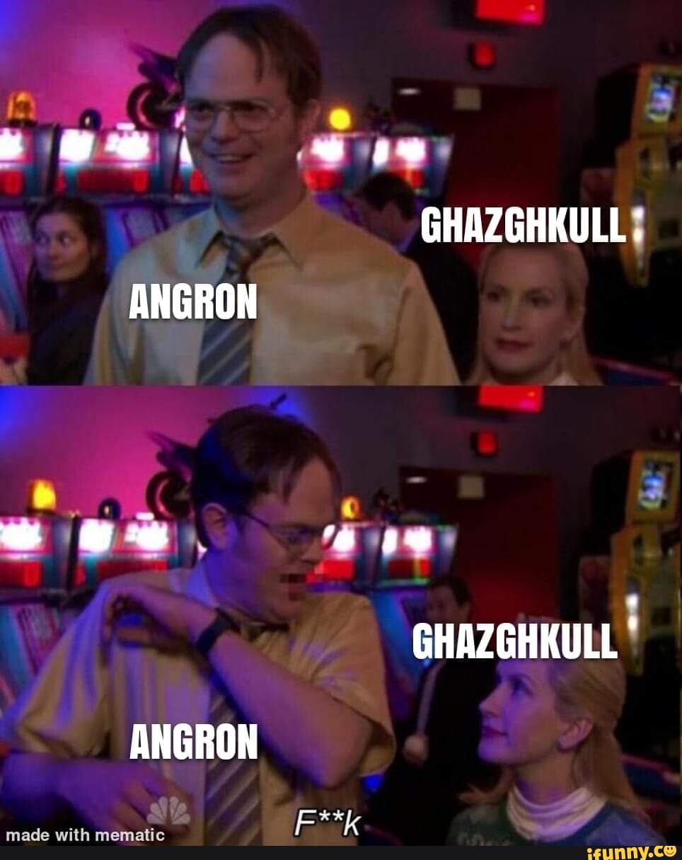 Ghazghkull memes. Best Collection of funny Ghazghkull pictures on iFunny