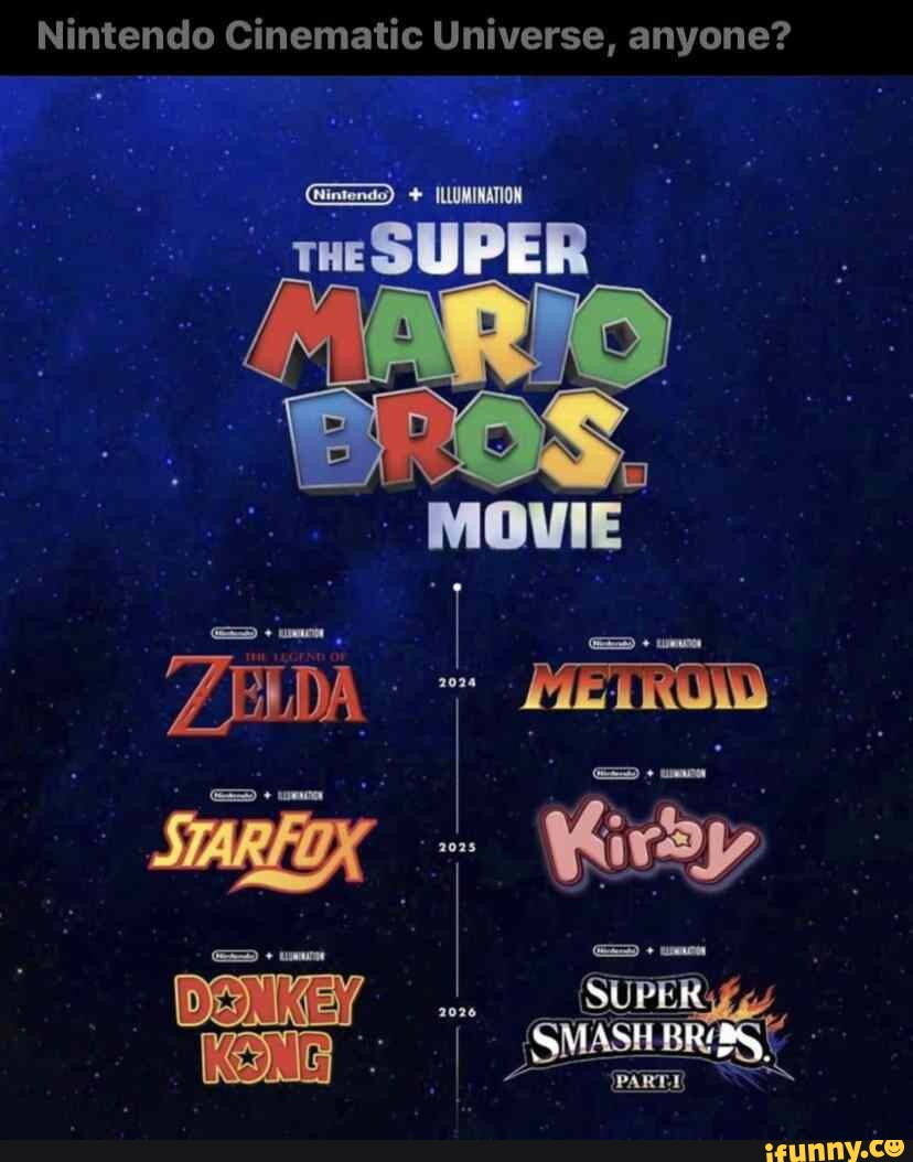 Nintendo Cinematic Universe, anyone? + ILLUMINATION tHE SUPER MOWIE ...