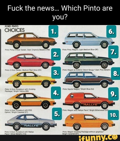 Pinto memes. Best Collection of funny Pinto pictures on iFunny