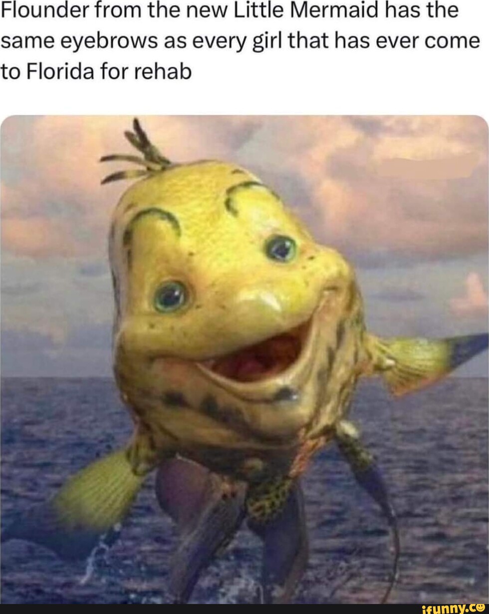 Flounder Little Mermaid Ozempic Meme at Rachel Morgan blog