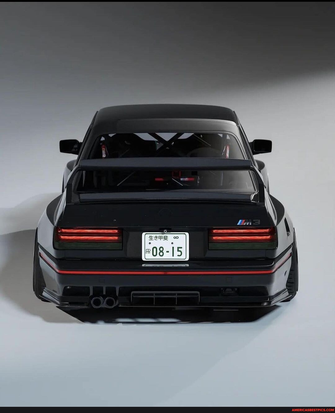 BMW E30 M3 The Batmobile Rendered by: @richter.cgi —— #e30 #bmw #bmwm # ...