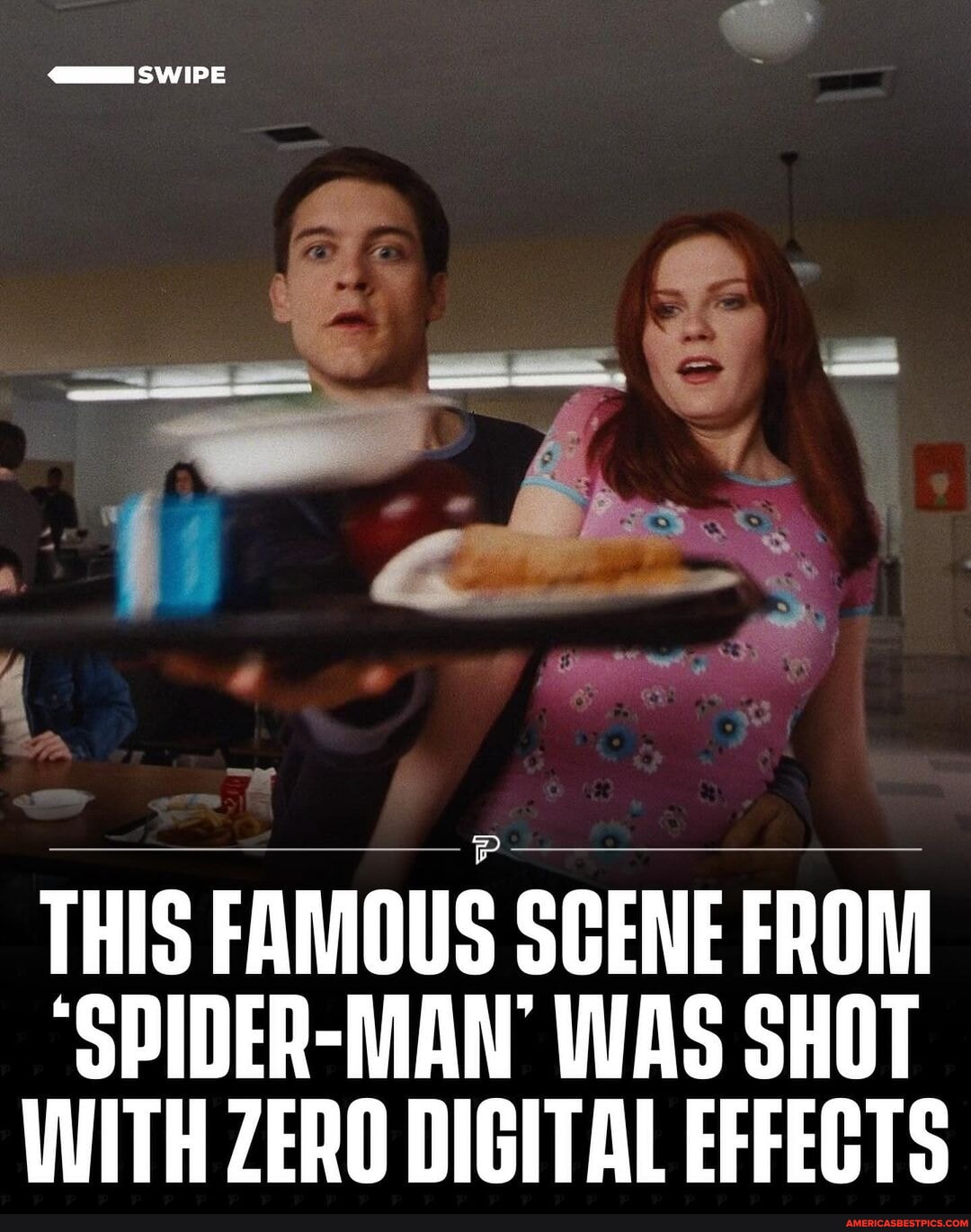 SWIPE THIS FAMOUS SCENE FROM "SPIDER-MAN WAS SHOT WITH ZERO DIGITAL ...