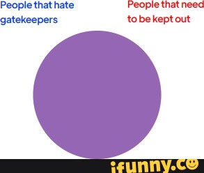 Gatekeepers memes. Best Collection of funny Gatekeepers pictures on iFunny