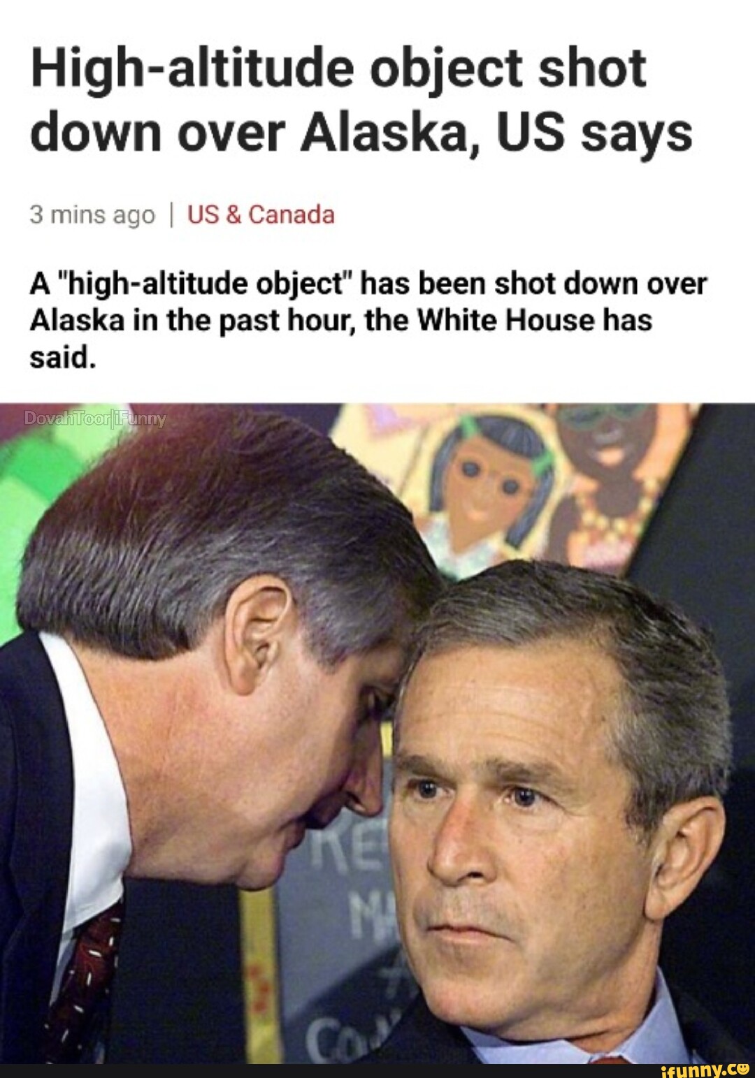 High-altitude object shot down over Alaska, US says mins ago I US ...