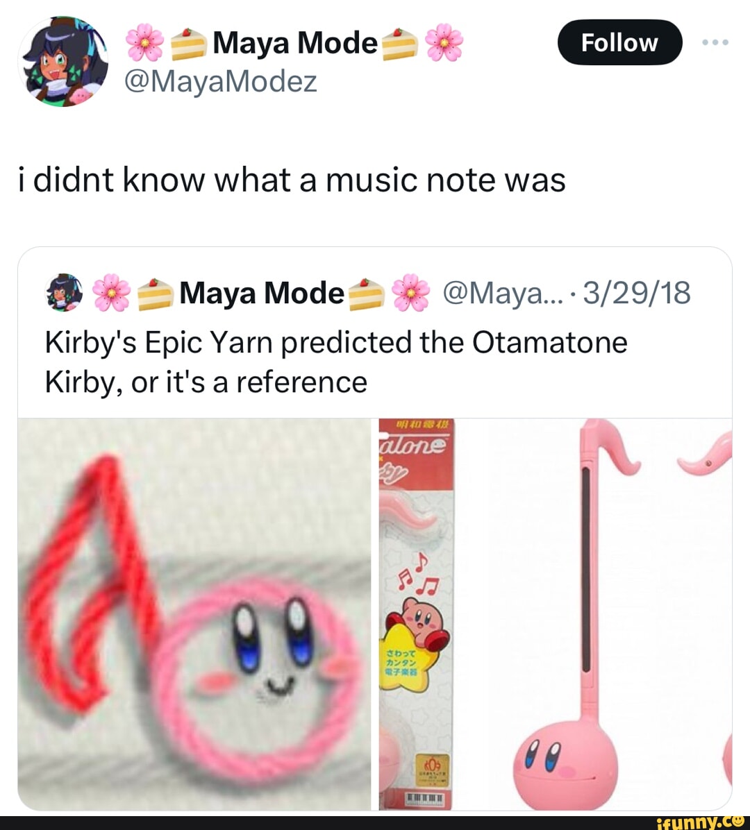 &3 Maya Mode Follow i didnt know what a music note was & Maya Mode ...