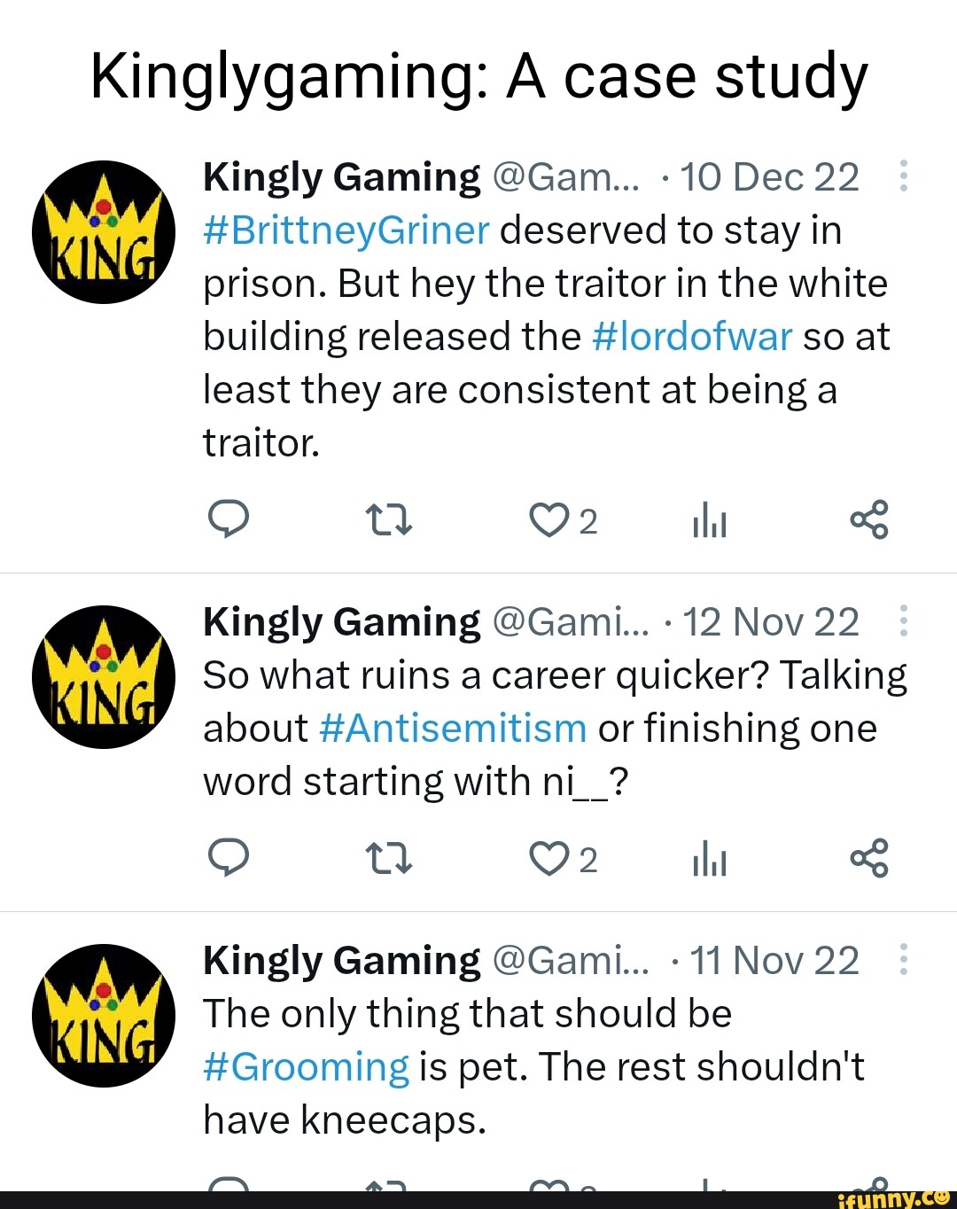 Kinglygaming: A case study Kingly Gaming @Gam... - 10 Dec 22 # ...